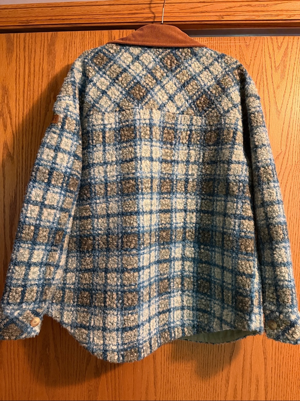 Roxy | Jackets & Coats | Roxy Overlander Plaid Jacket With Brown ...